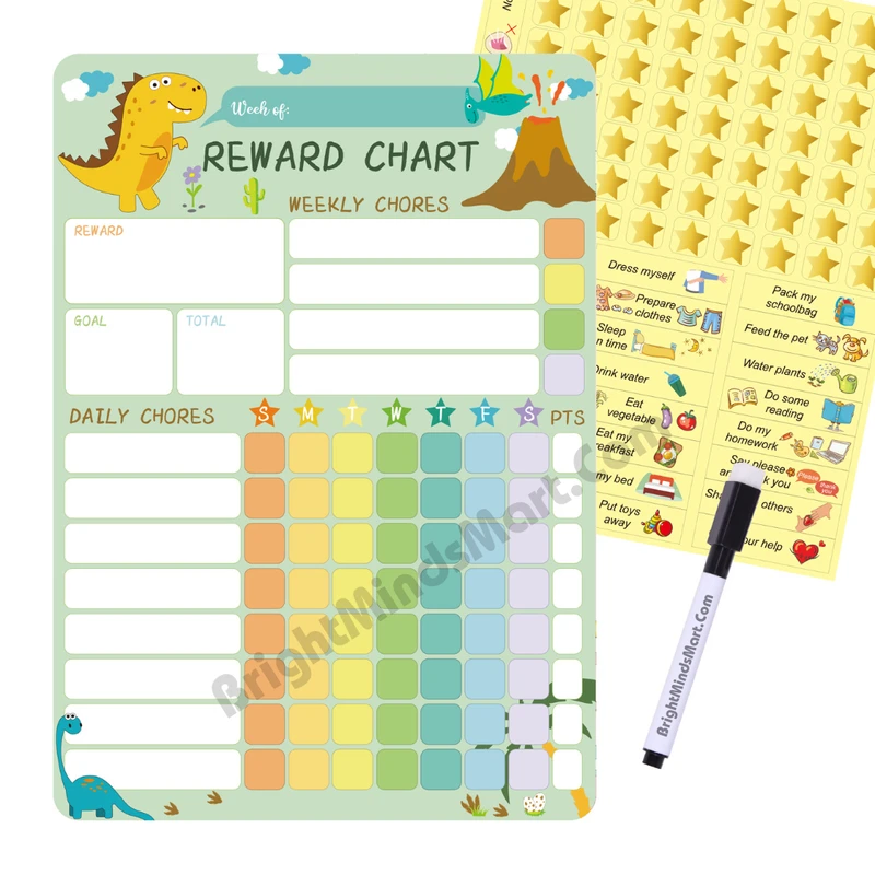Daily Reward Positive Behavior Chart
